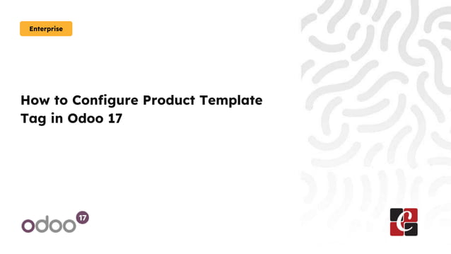How to Configure Product Template Tag in Odoo 17 | PPTX