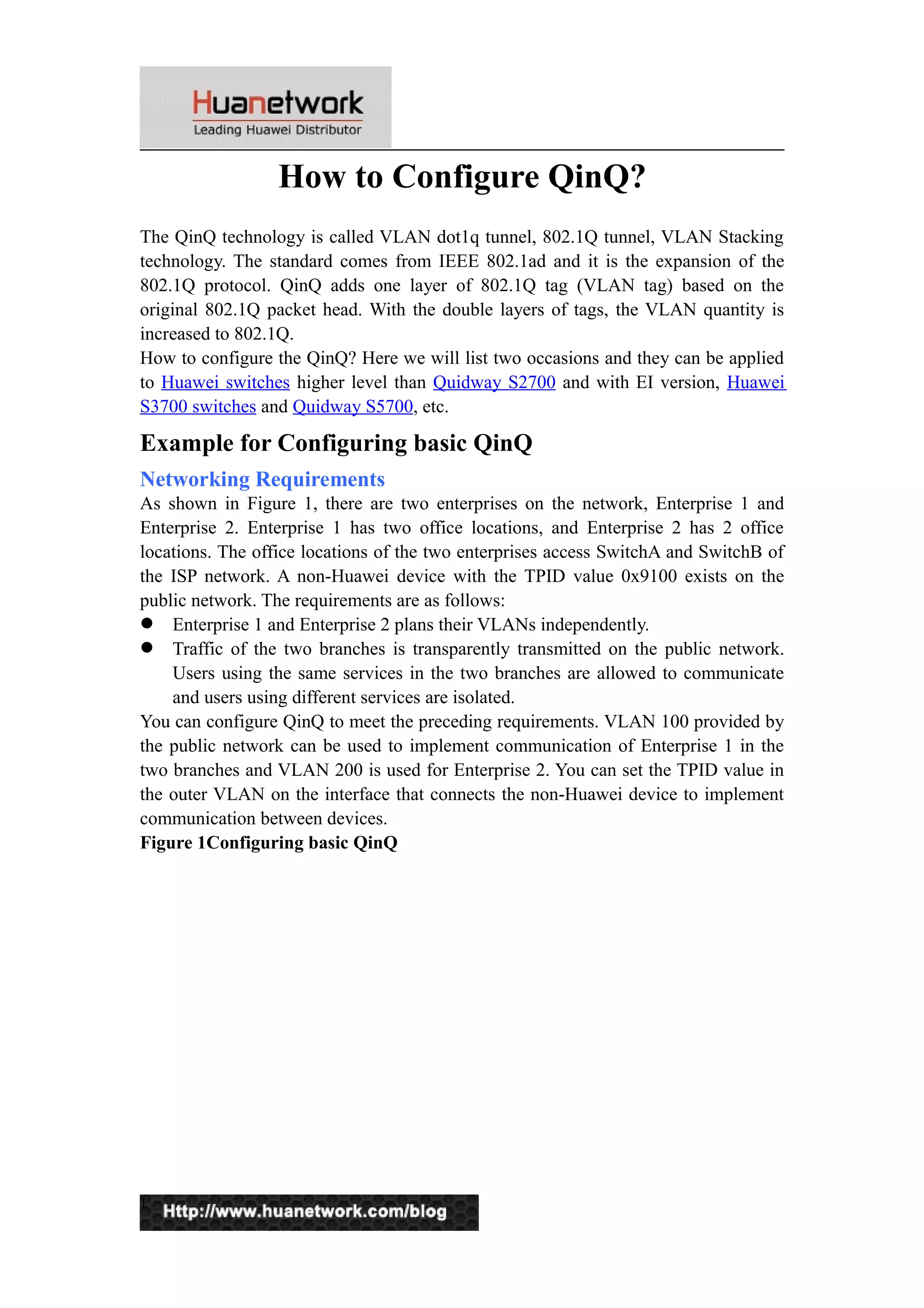 How to Configure QinQ? | DOC