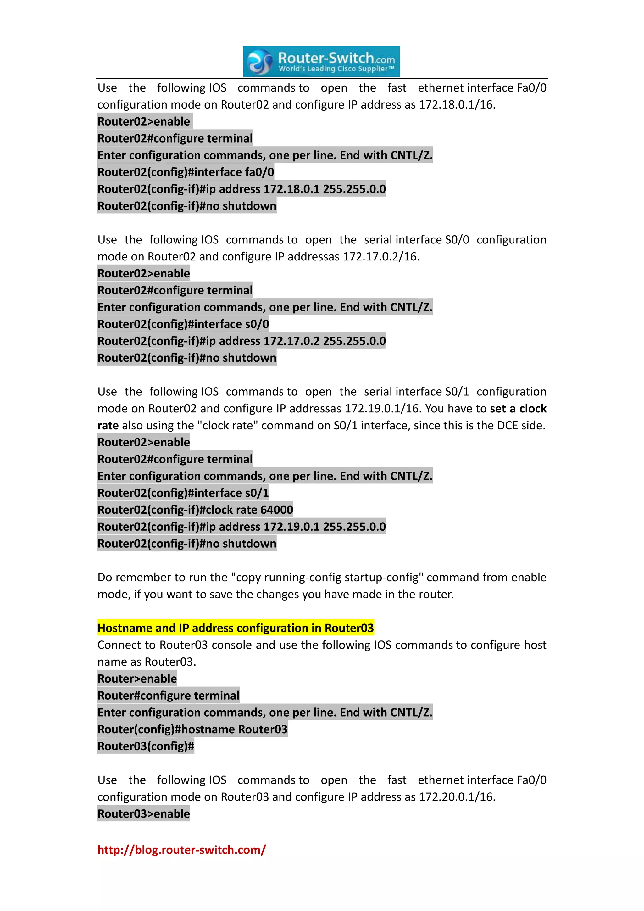 How to Configure Routing Information Protocol (RIP) | PDF