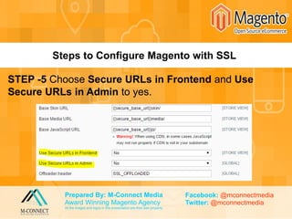 How to Configure your Magento Store with SSL | PDF