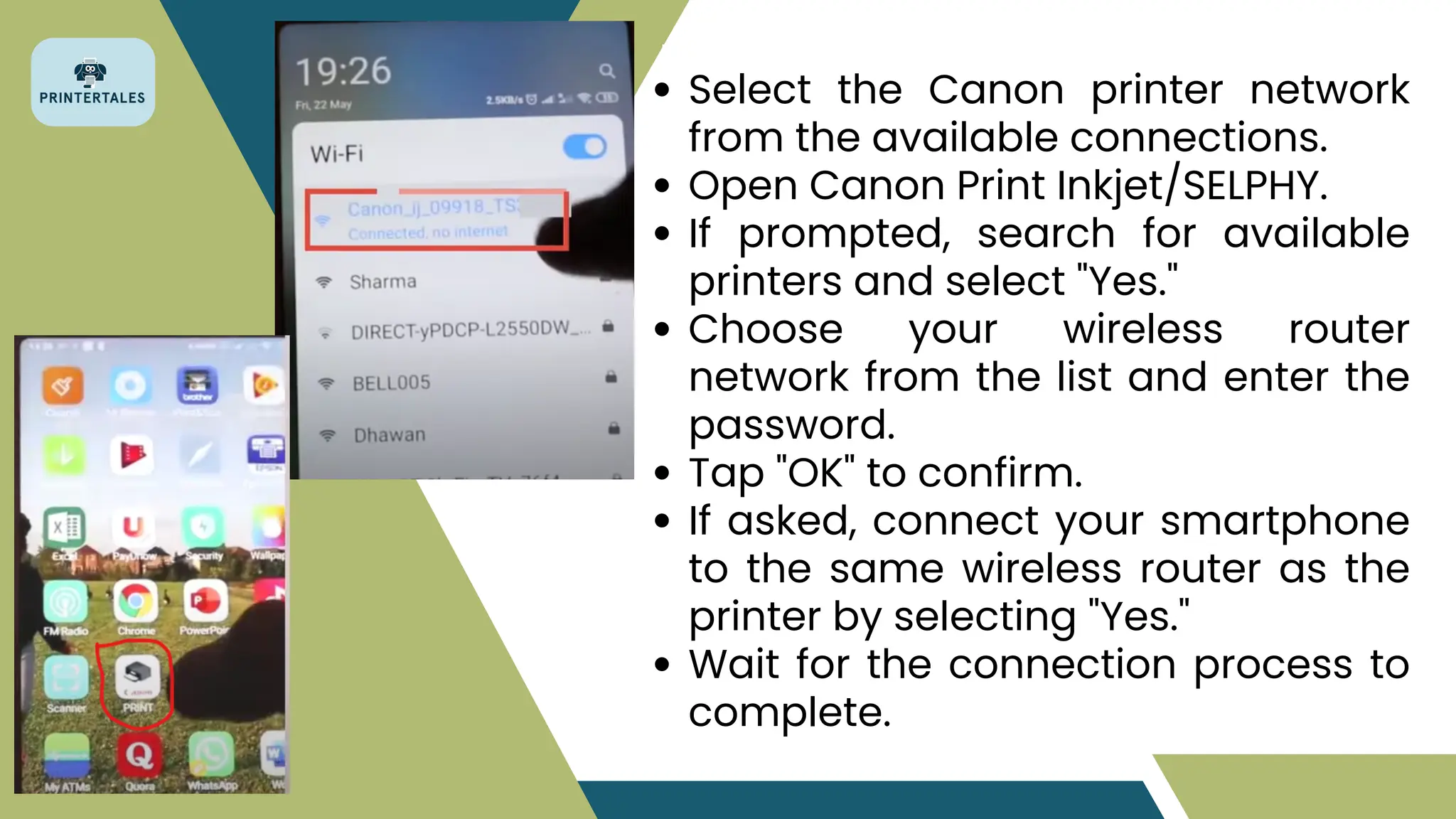 How to Connect Canon Pixma TS3522 Printer to Wi-Fi? | PPT