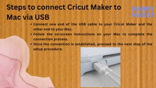 How To Connect Cricut Maker to Mac? Manny Maker | PDF | Operating Systems | Computer Software ...