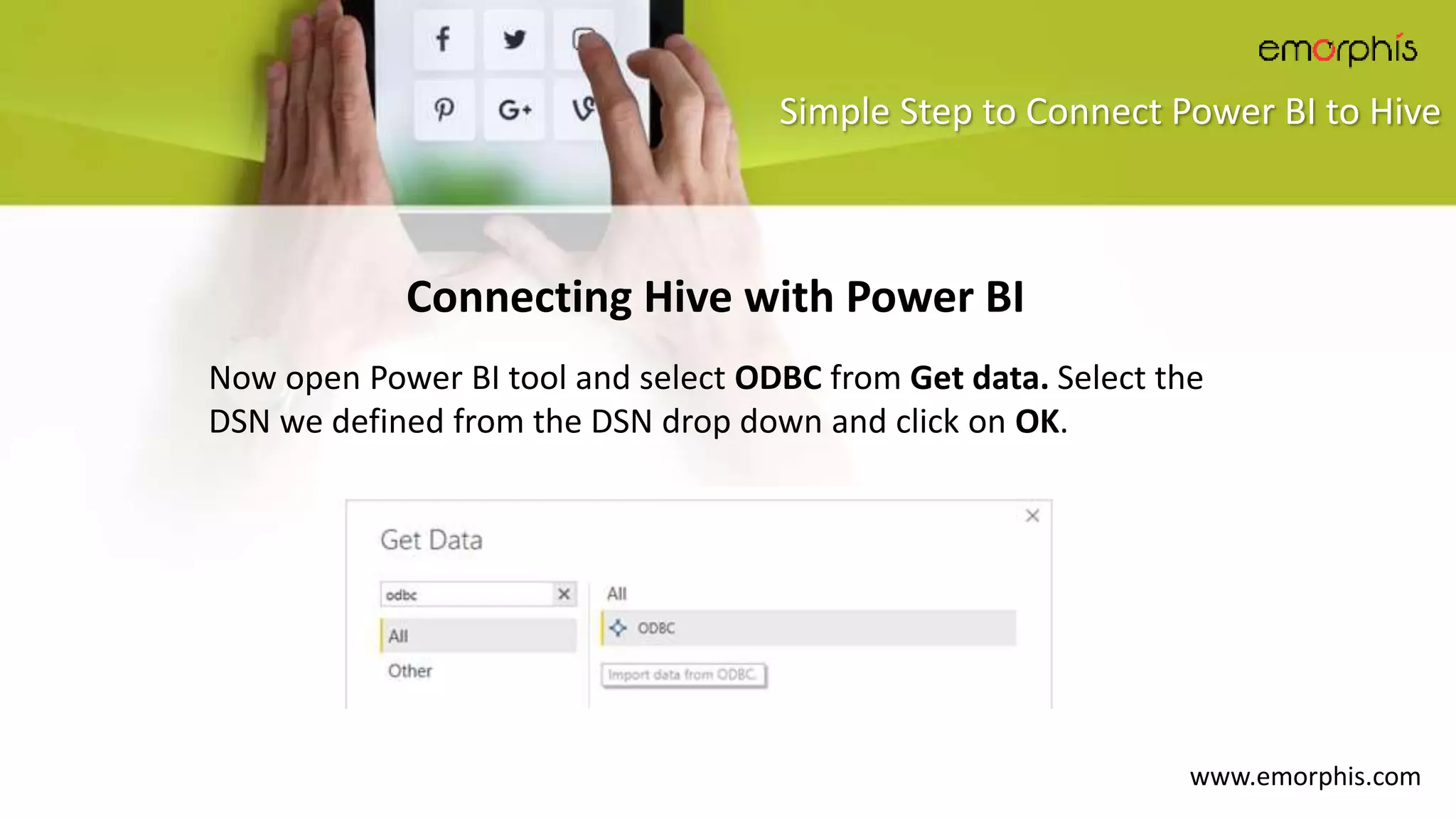 How to Connect Microsoft Power BI with Hive? | PPT