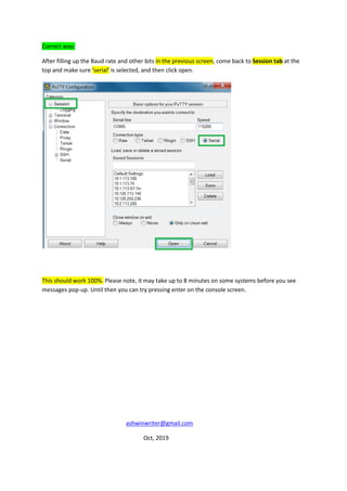 How to connect to NetApp FILER micro-USB console port | PDF