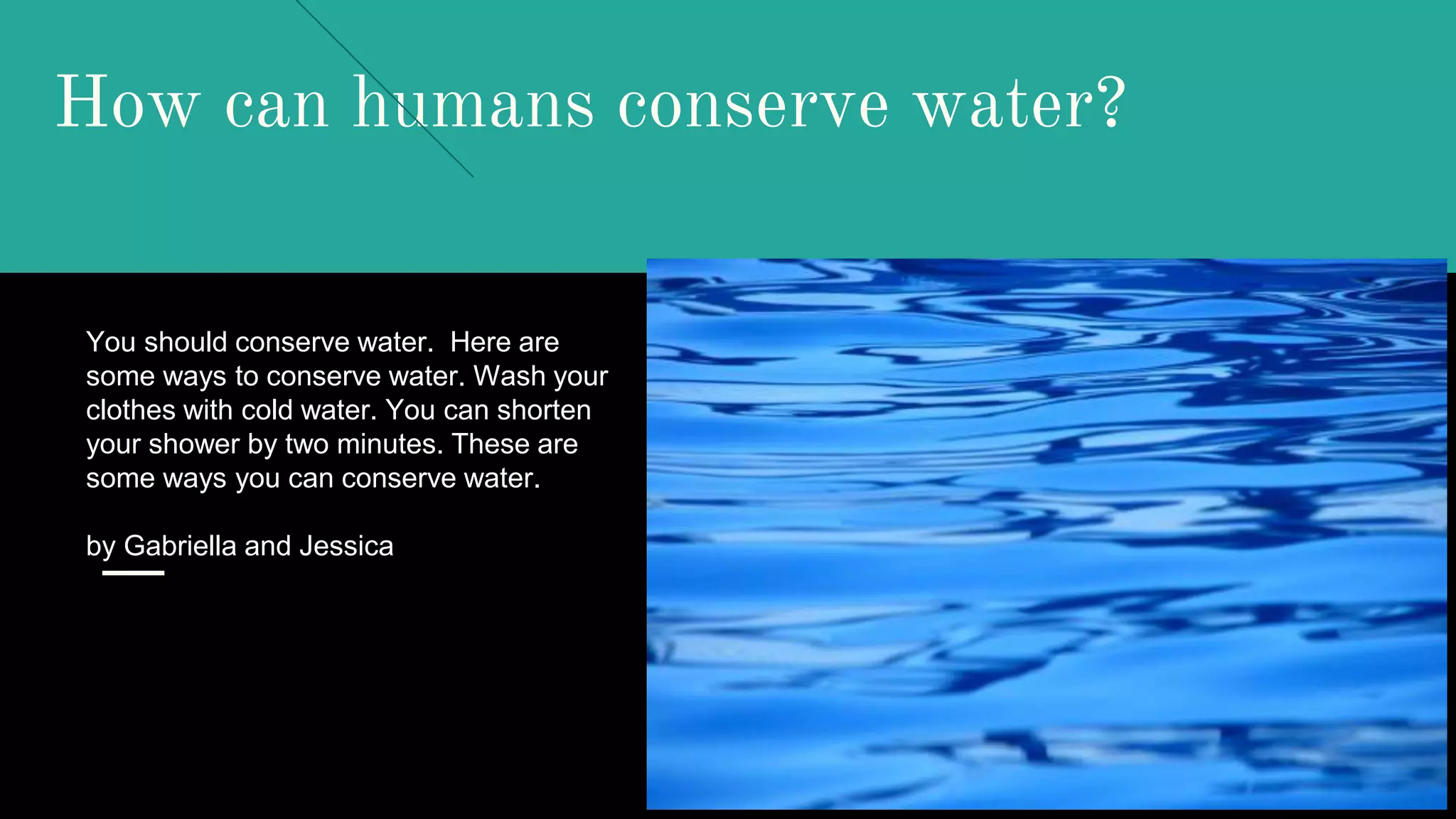 How to conserve natural resources | PPTX