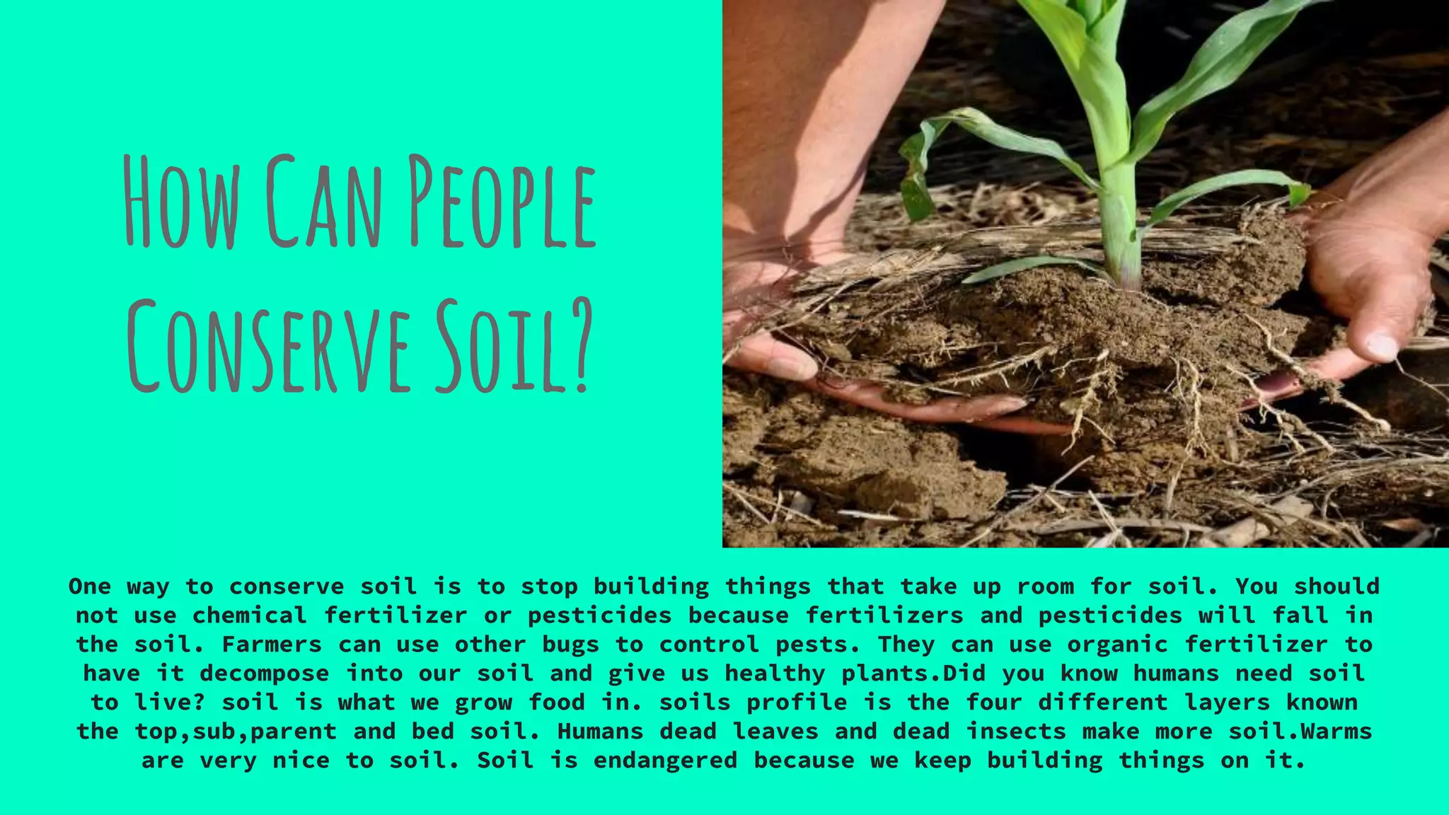 How to conserve natural resources | PPTX