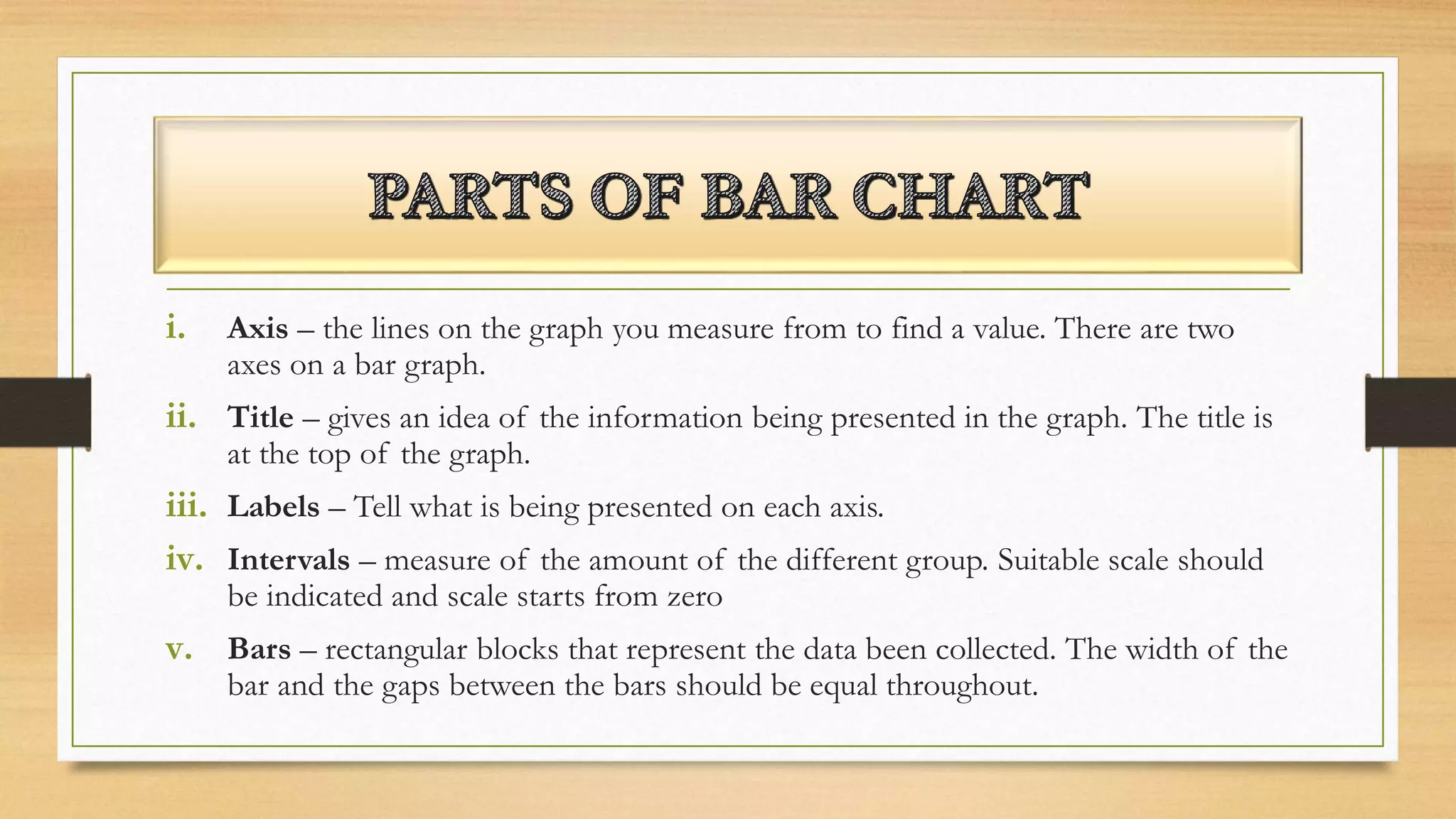 How to construct bar chart lecturer | PPTX