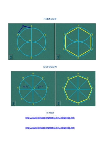 How to construct polygons using a compass | PDF