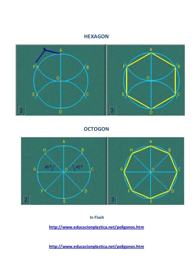 How To Construct Polygons Using A Compass How To Construct Polygons Using A Compass