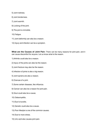 How to control joint pain at home.pdf