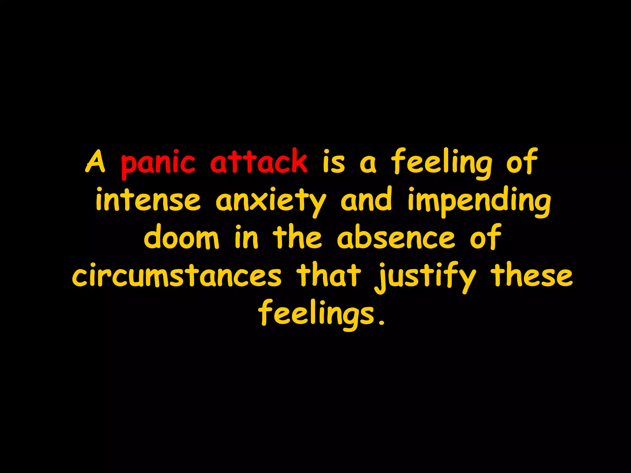 How To Control Panic Attacks | PPT