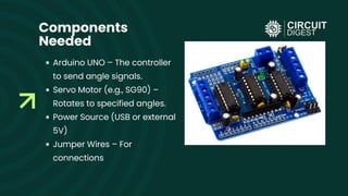 How to Control Servo Motor using Arduino | PDF