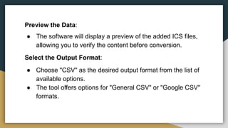 How Easily to Convert ICS files to CSV_.pdf