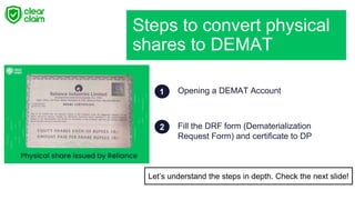How to convert physical share to demat.pptx