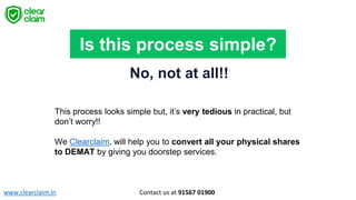 How to convert physical share to demat.pptx