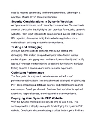 How to Convert Static Website to Dynamic in Php.pdf