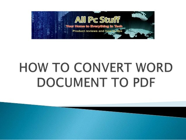How To Convert Word Document To Pdf how-to-convert-word-document-to-pdf