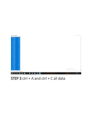 How to Convert XRD, FTIR File Data to Word Table in Order to Draw Plot ...
