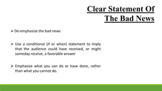 How to communicate bad newz effectively??? | PPT