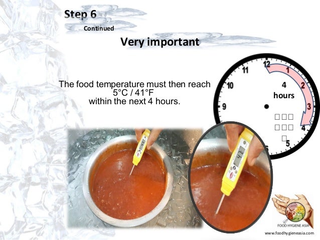 How to cool food effectively and safely using an ice bath