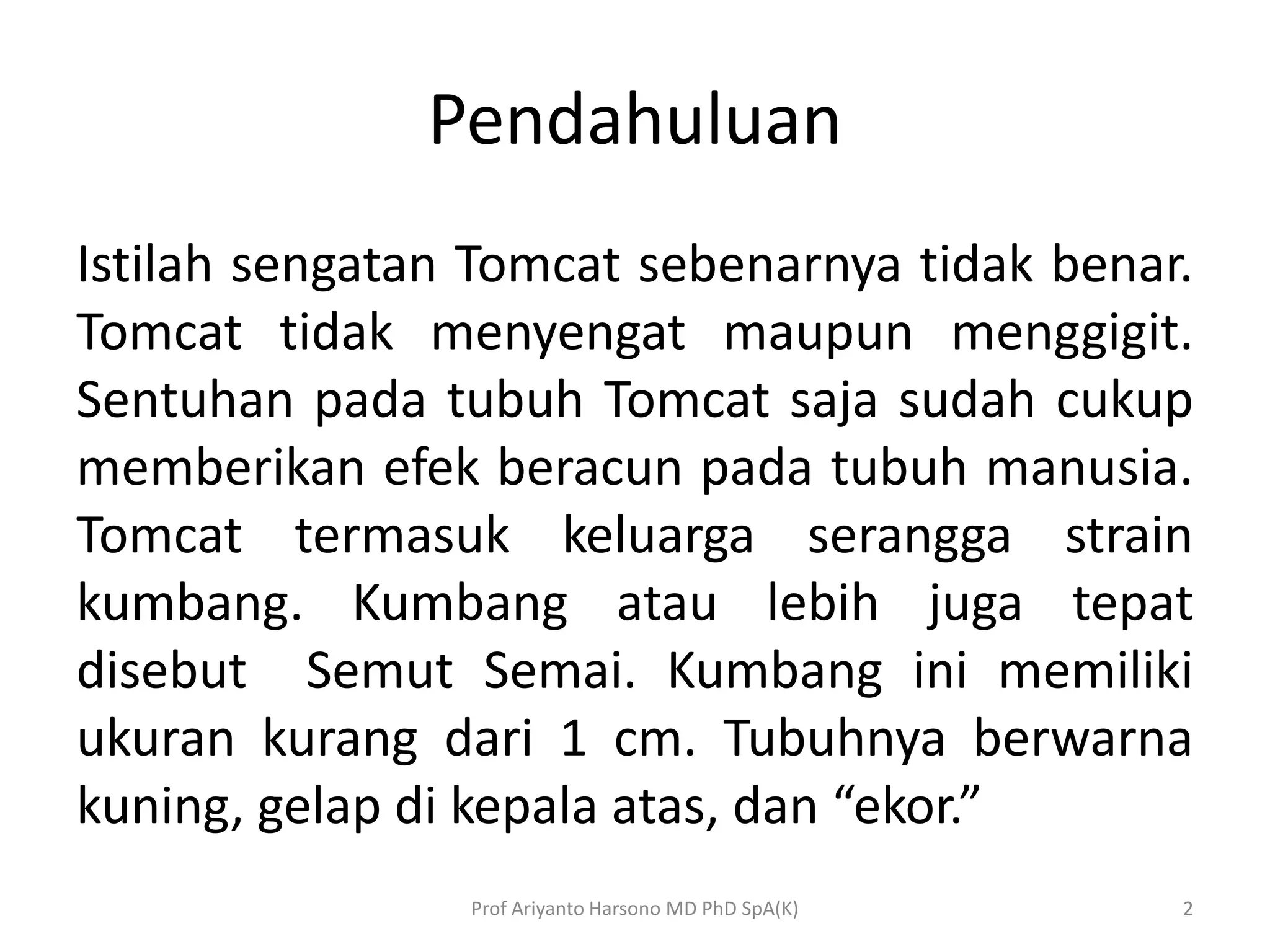 How to cope with tomcat bite | PPTX