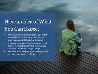 How to Cope With Withdrawal Symptoms | PDF