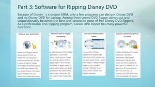 How to copy and rip disney dvd | PPT