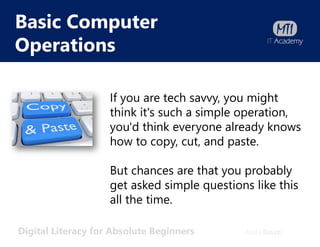 How to copy cut and paste | PDF