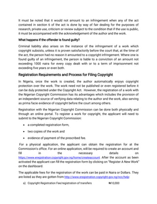 How to Copyright Source Code in Nigeria | PDF