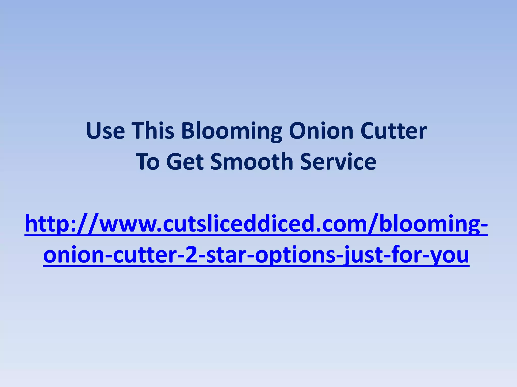 How to core an onion | PPT | Free Download