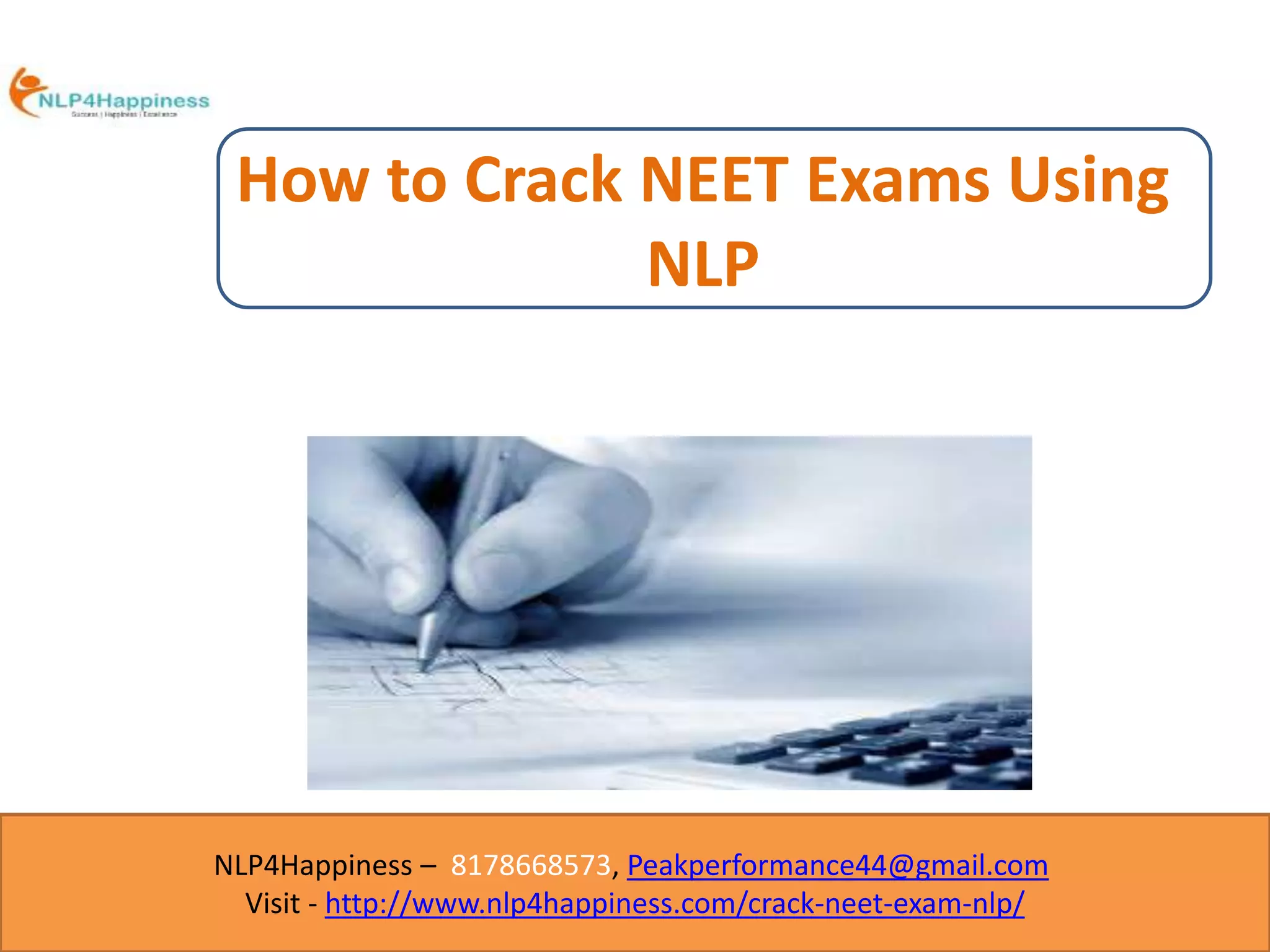 How to crack neet exam | PPT