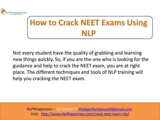 How to crack neet exam | PPT