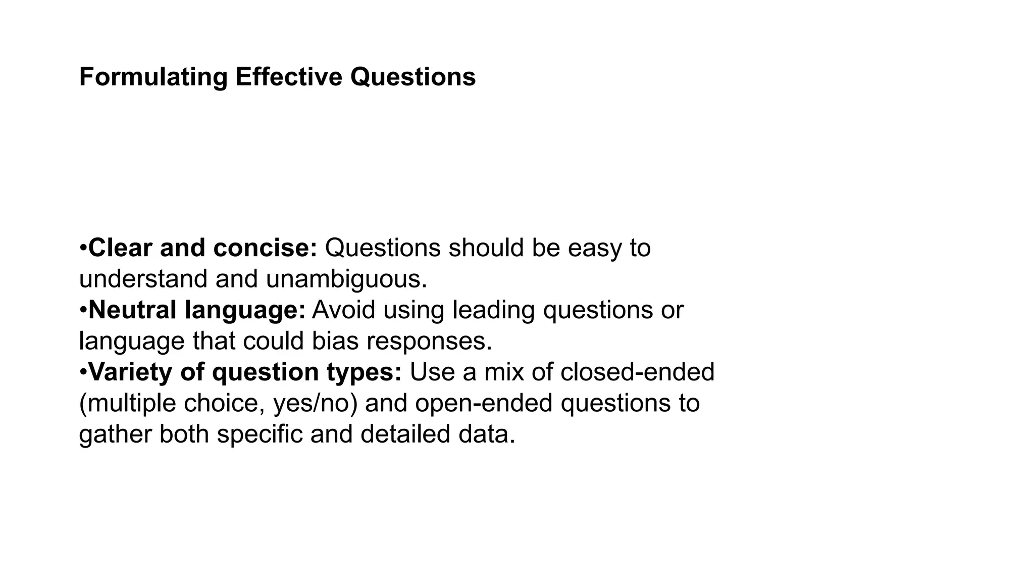 How to craft a best questionnaire for mini.pptx