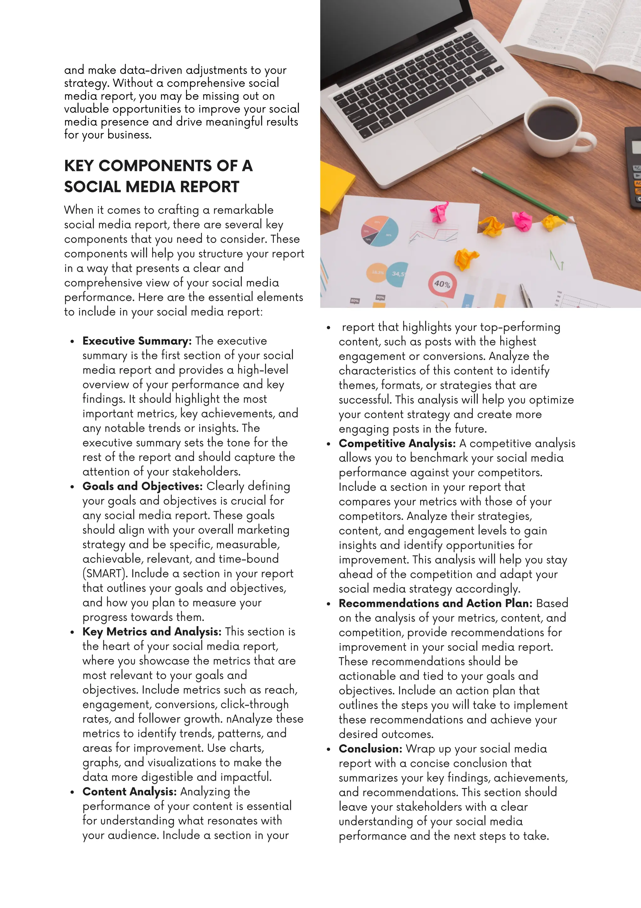 How to Craft a Remarkable Social Media Report.pdf | Social Networking ...