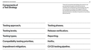 How To Craft a Test Strategy Document | PPT