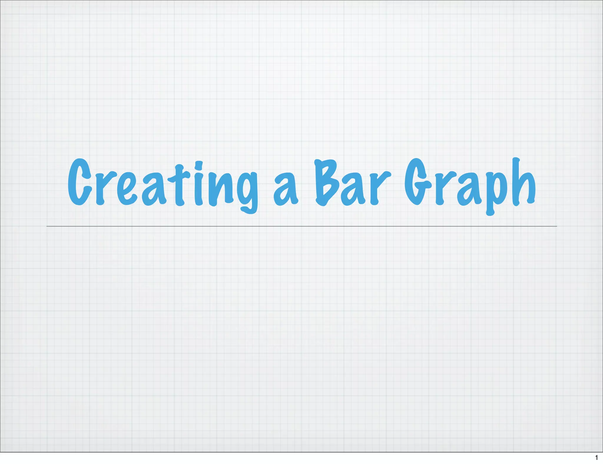 How to Create a Bar Graph - Grade 3 | PDF