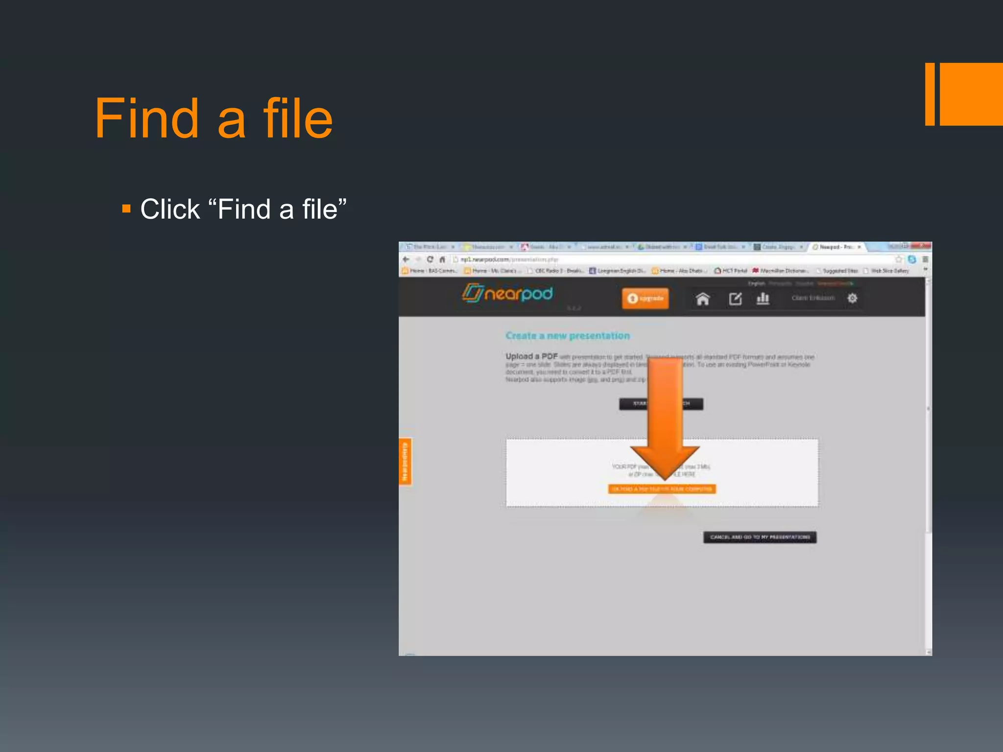 How to create a basic nearpod presentation | PPTX | Tablets and E ...