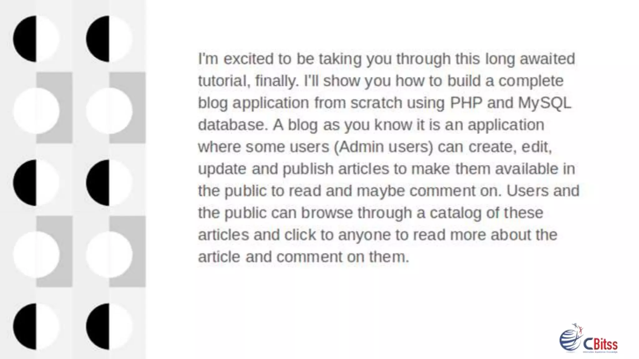 How To Create A Blog In Php And My Sql Database Ppt
