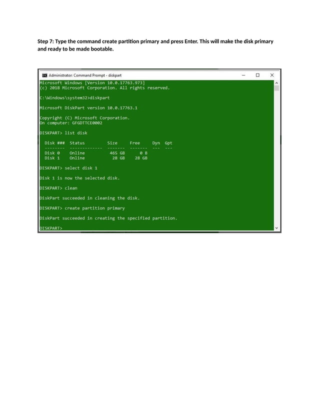 How to Create a Bootable USB Flash drive in Windows,Linux using CMD.docx
