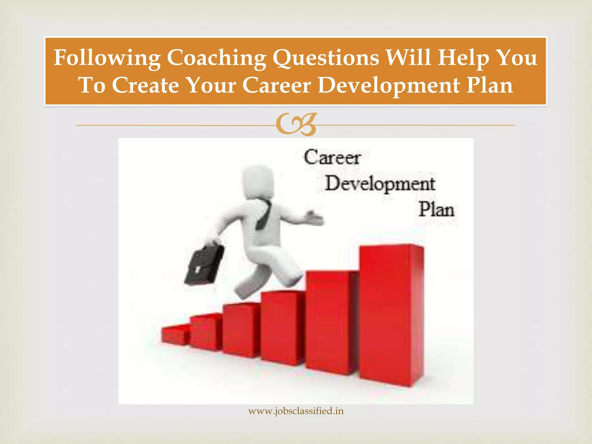 How to create a career development plan? | PPTX