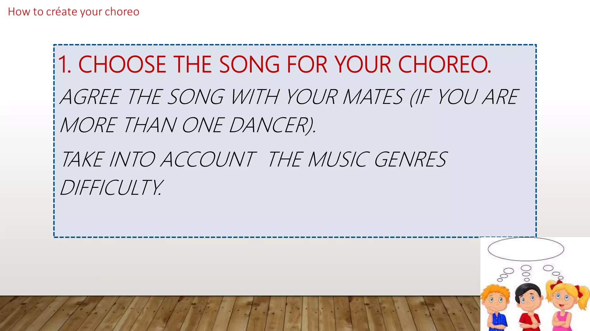 How to create a choreo | PPT