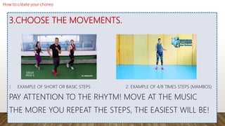 How to create a choreo | PPTX