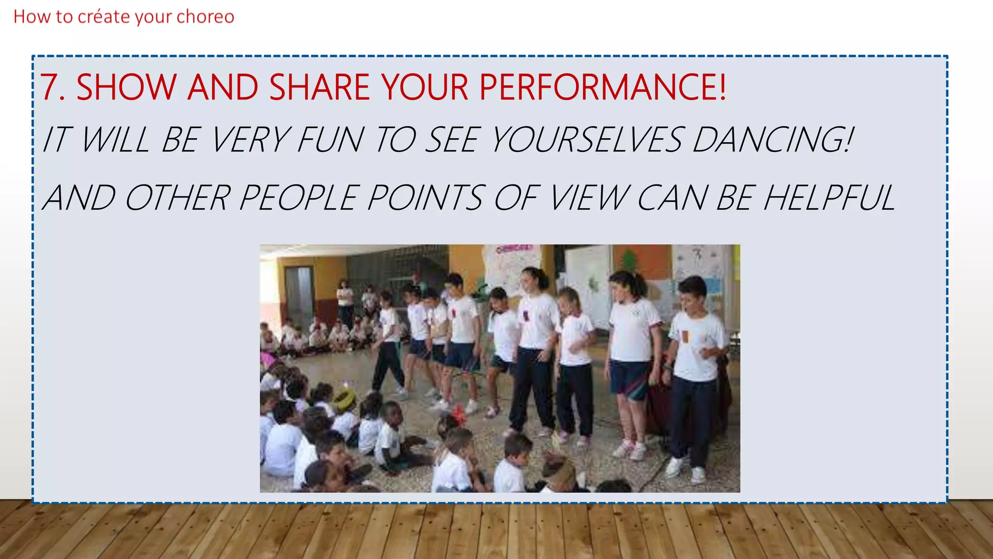 How to create a choreo | PPT