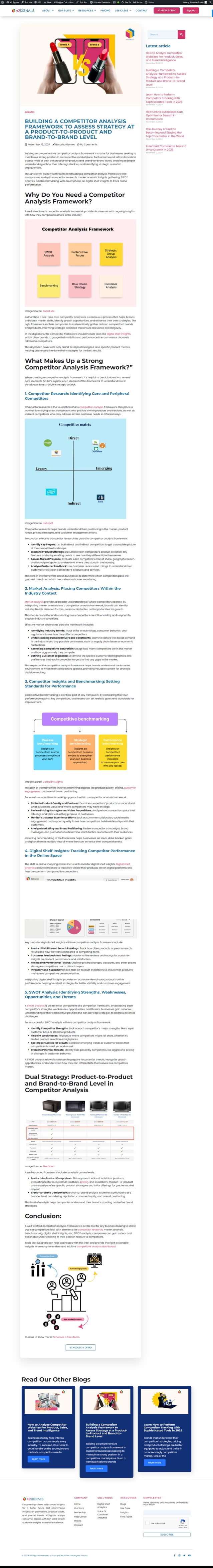 How to Create a Competitor Analysis Framework for Market Insights.pdf ...