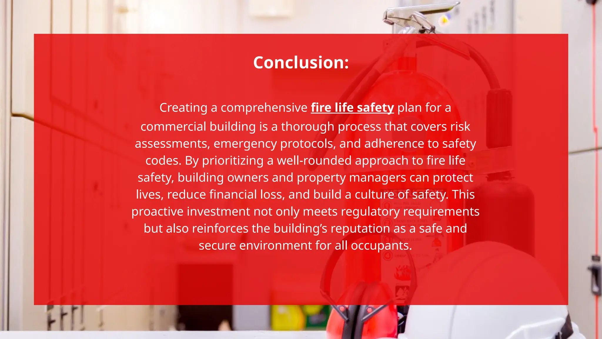 How to Create a Comprehensive Fire Life Safety Plan for Commercial ...