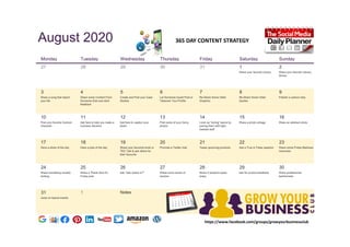 How to create a content calendar and posting schedule | PPT