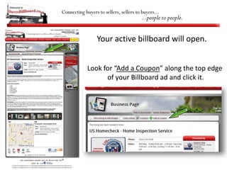 How to create a coupon | PPT