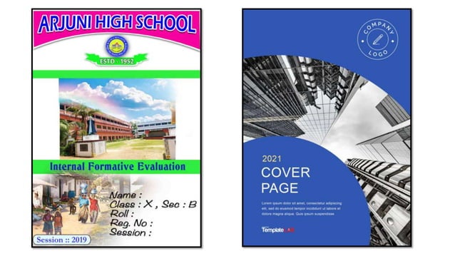 HOW TO CREATE A COVER PAGE.pptx