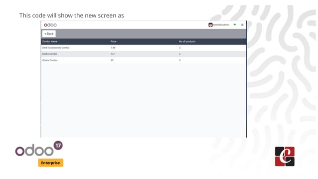 How to Create a Custom Screen in Odoo 17 POS | PPTX