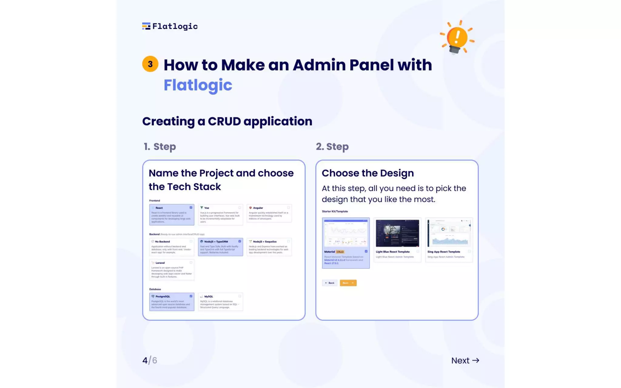 How To Create Admin Panel Application Tutorial Ppt